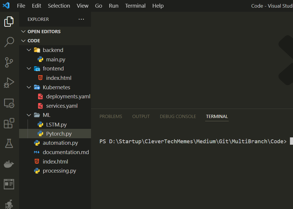 Multimodule Projects In Git Part3 Master Repository Tracking By Data Dev Backyard Medium