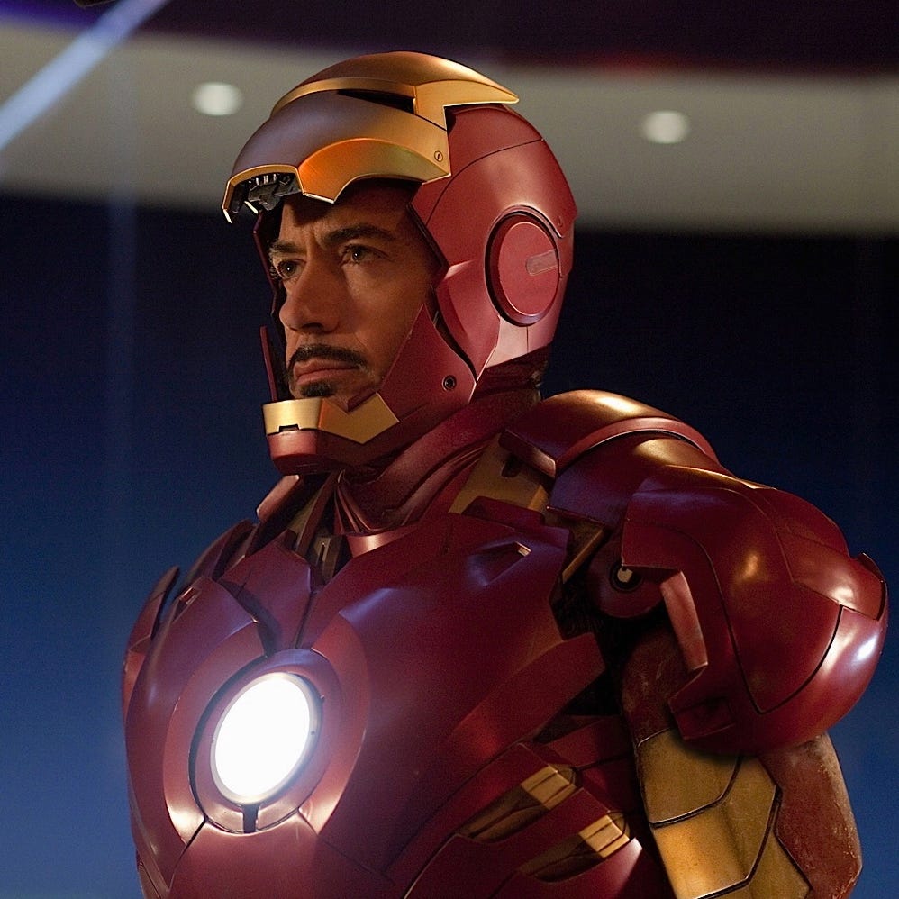 Iron Man Uncovered Face