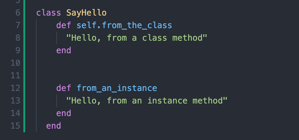 Difference between Class and Instance Methods in Ruby. - Christian ...