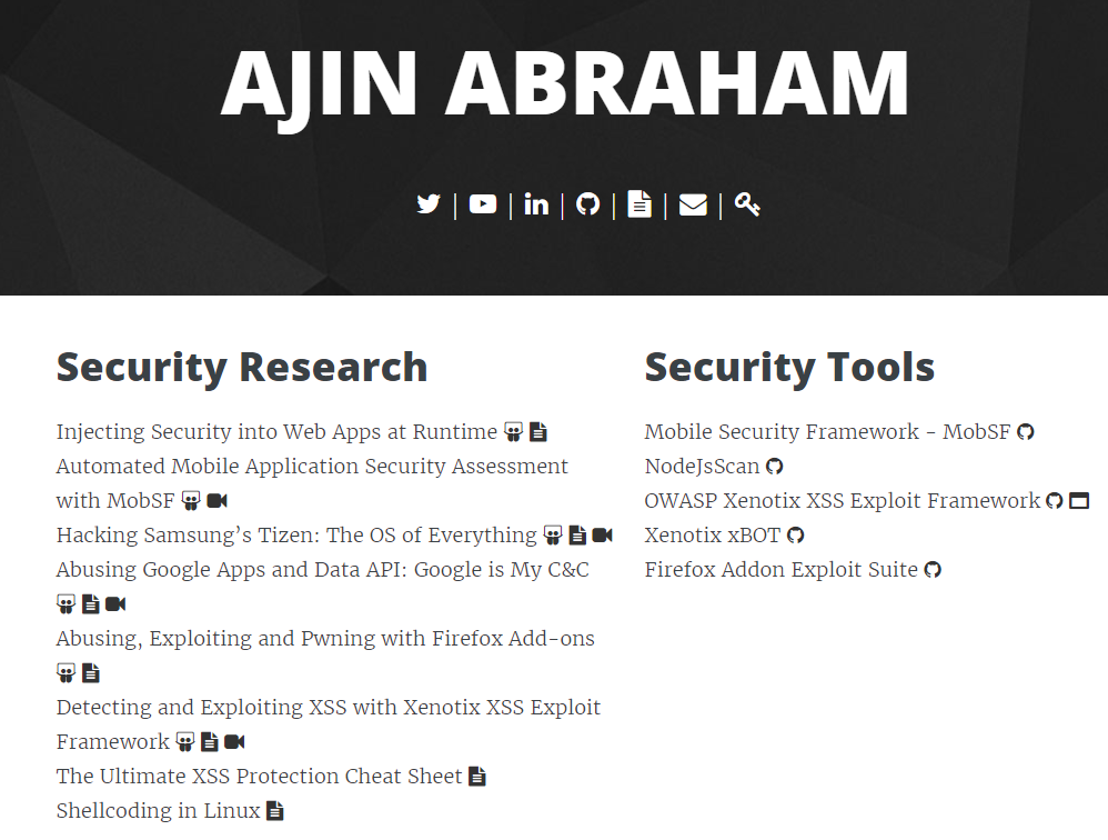 Interview of Ajin Abraham. Infosec has always fascinated me. After ...