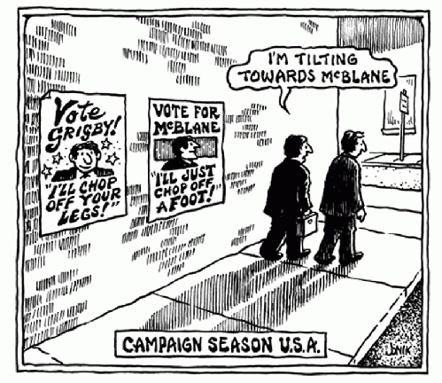 Lesser Of Two Evils Propaganda