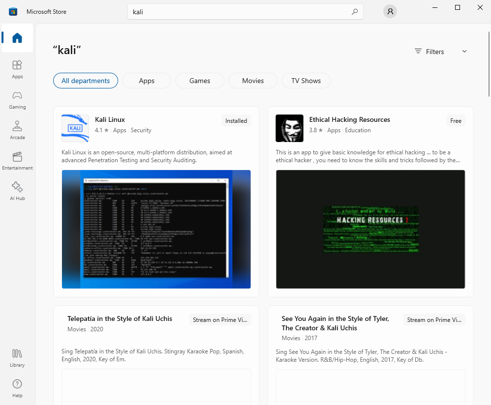 WSL KALI — setup and config guide | by kpawlo | Medium