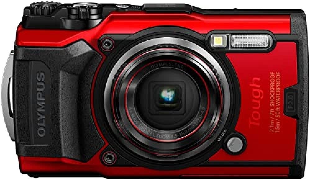 OLYMPUS Tough TG-6 Waterproof Camera, Red | by Asim Ullah | Medium