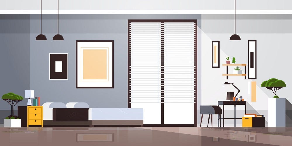 How to improve storage capacity in your bedroom: Case study | by ...