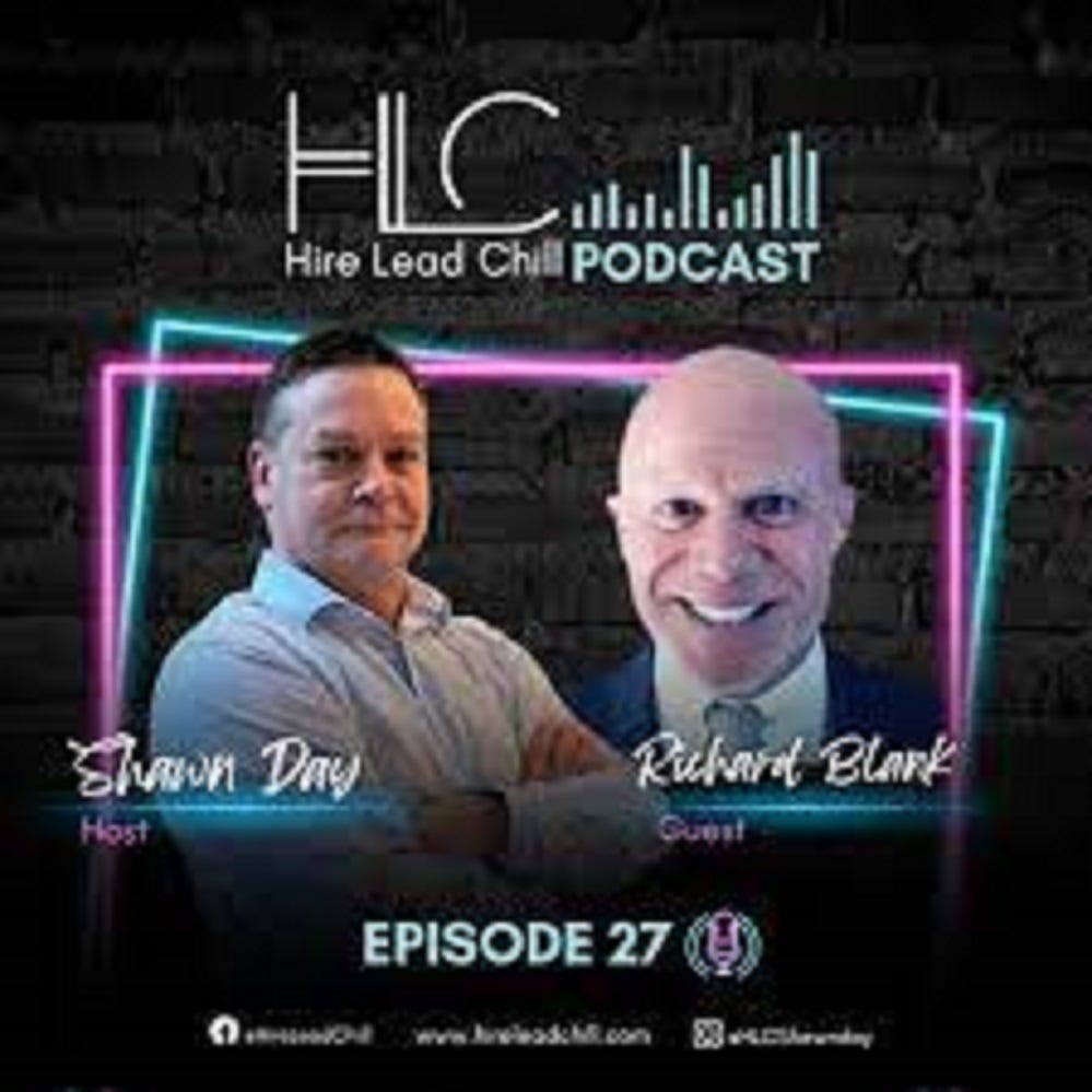 Host Shawn Day presents The Hire Lead Chill Podcast. EP#27 Richard Blank is our telesales ...
