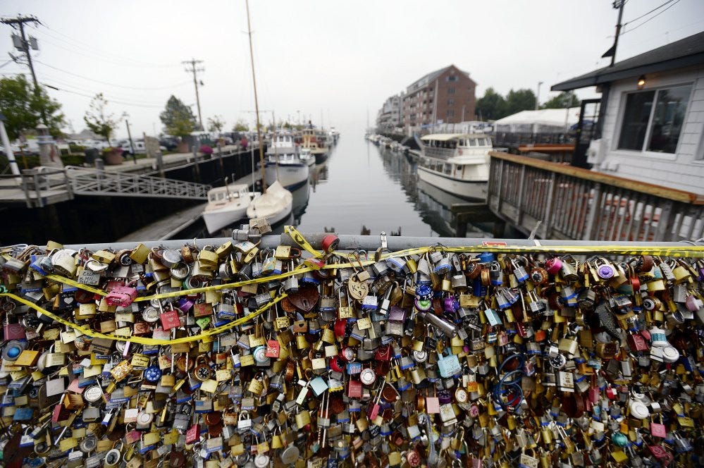 Portland’s New Wave Fence Solves Love Locks Issue | by West Florida ...