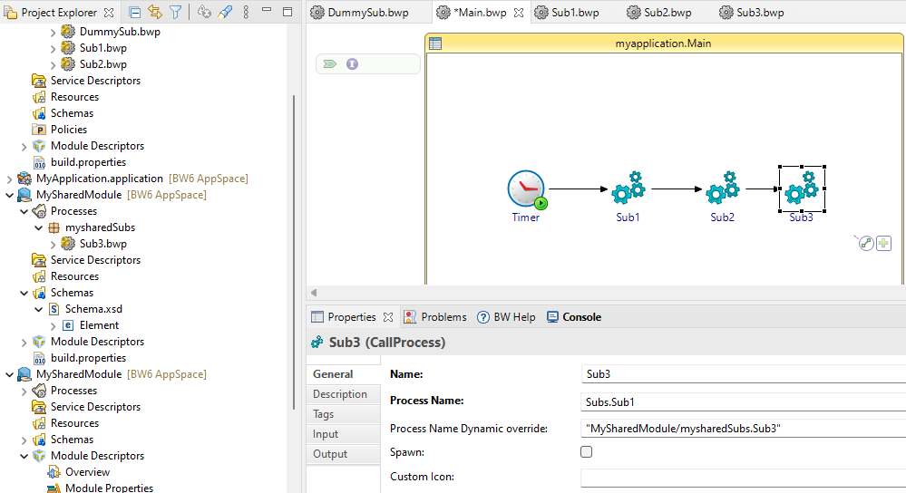 How to call Dynamic Sub Processes in BusinessWorks and BusinessWorks ...