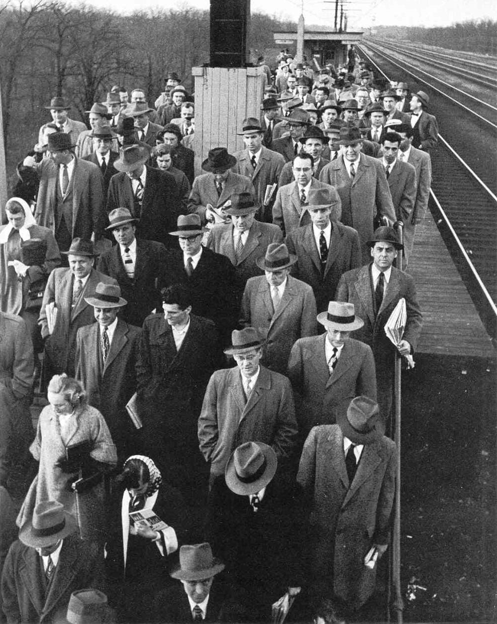 1950s Men Working
