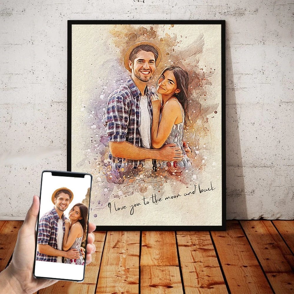 Explore The New Way Of Gifting With Custom Painting From Photo | by Gifts Shack | Medium