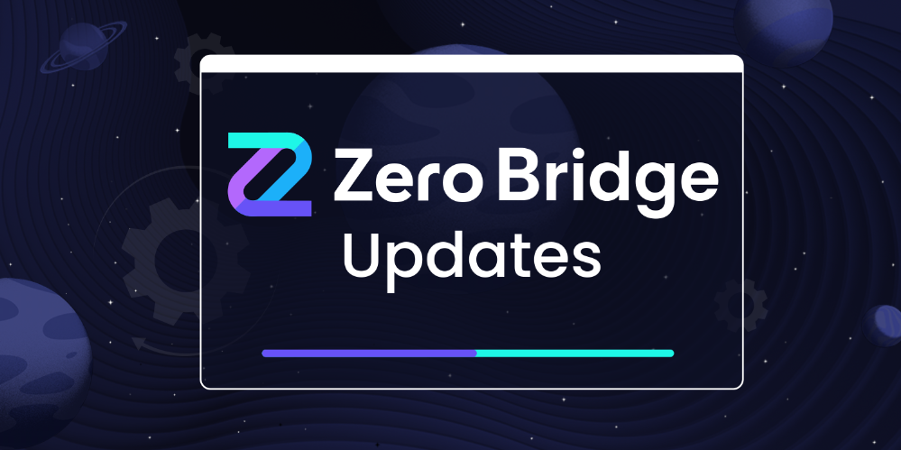 The ZeroBridge. Over the last week the 0.Exchange team… | by Zero ...