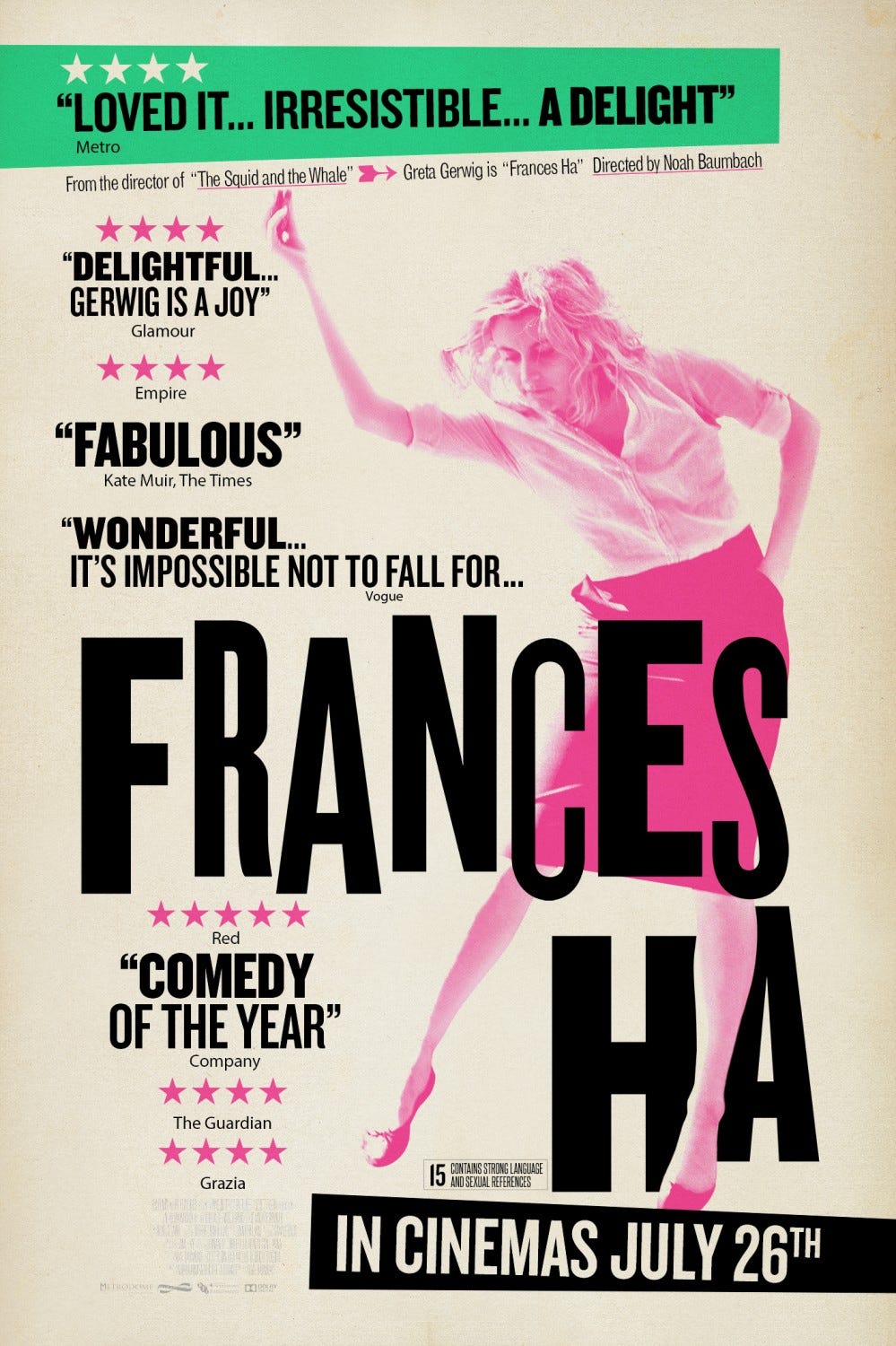 Frances Ha (2012). Após correr em vão atrás da melhor… | by Eder Alex ...