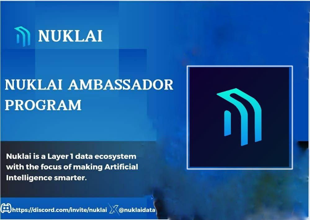 NUKLAI AMBASSADOR. Exciting News: New Nuklai Ambassadors… | by Abdulazeez Abdulazeez | Jul, 2024 ...